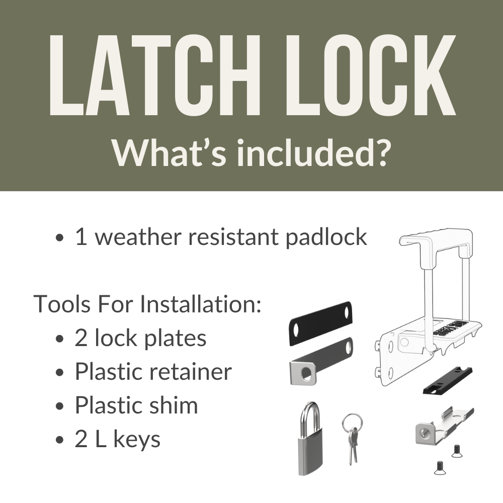 Latch Lock – Rugged Road Outdoors
